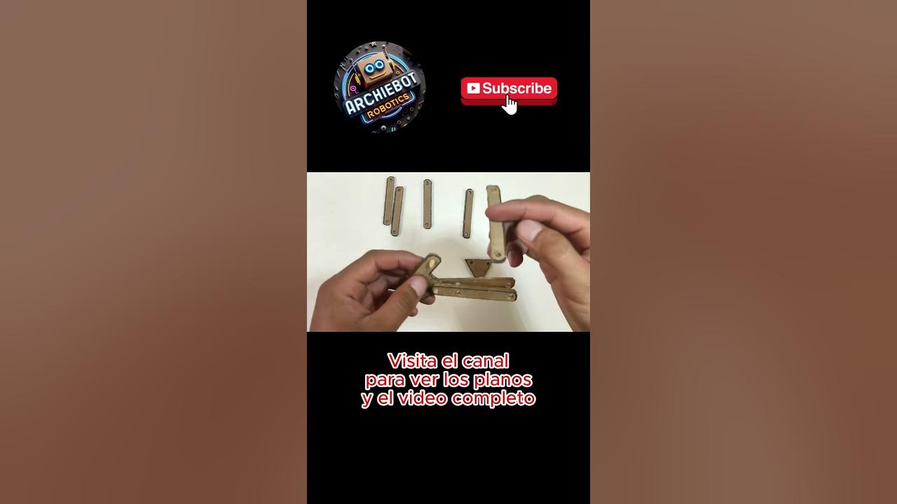 Haz un ROBOT de CARTÓN que CAMINA - YouTube