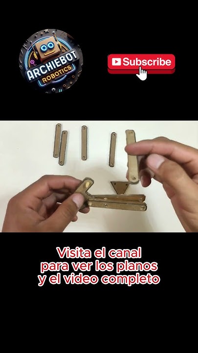 Haz un ROBOT de CARTÓN que CAMINA - YouTube