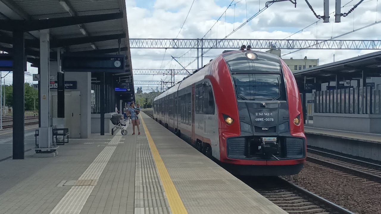 48WE-007 z KW 17203 docelowo Poznań Główny odjeżdża z Konina - YouTube