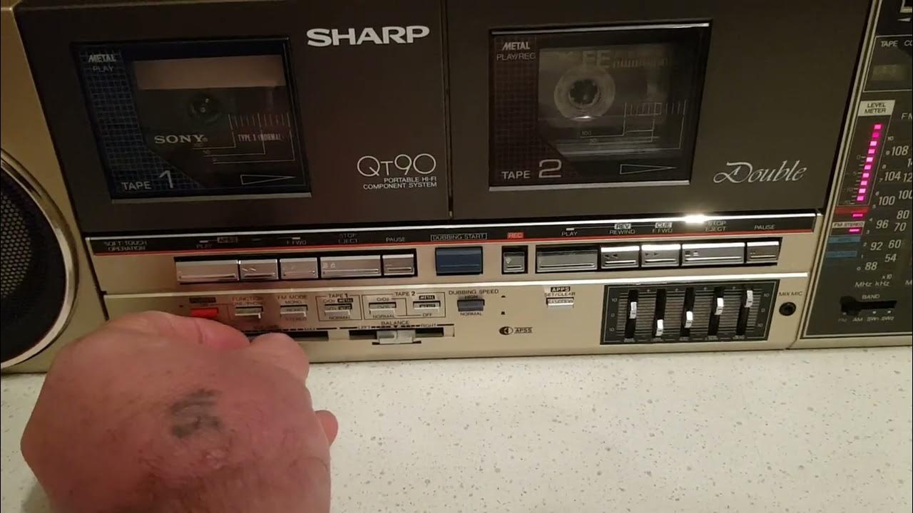 SHARP QT-90 89046086831 - YouTube