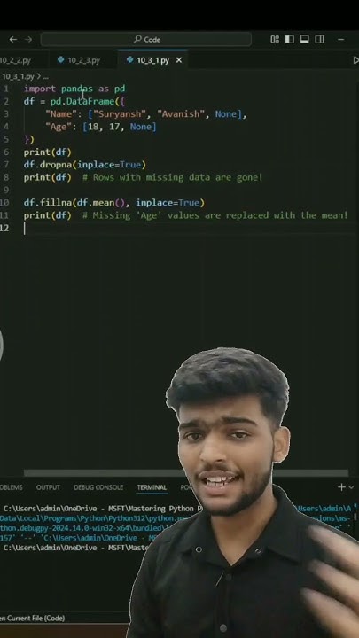 Day 69 Of 100 Days Python Data Handling Shorts Khoya Song Pythonlearning Trendingshorts