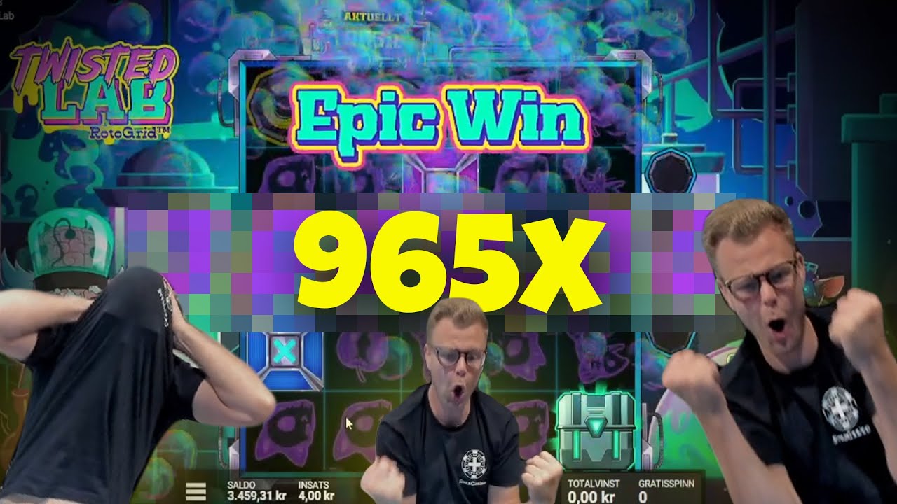 MÄKTIG BIG WIN från Twisted Lab! - YouTube