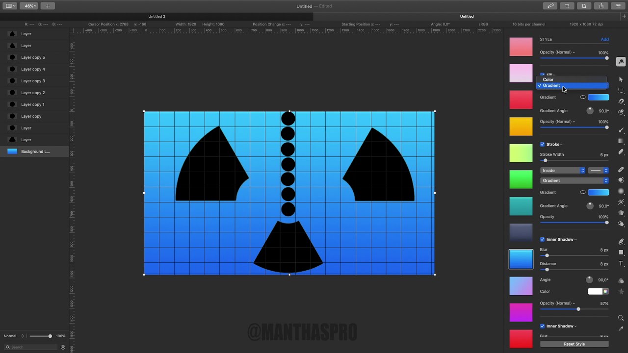 Pixelmator Logo Design
