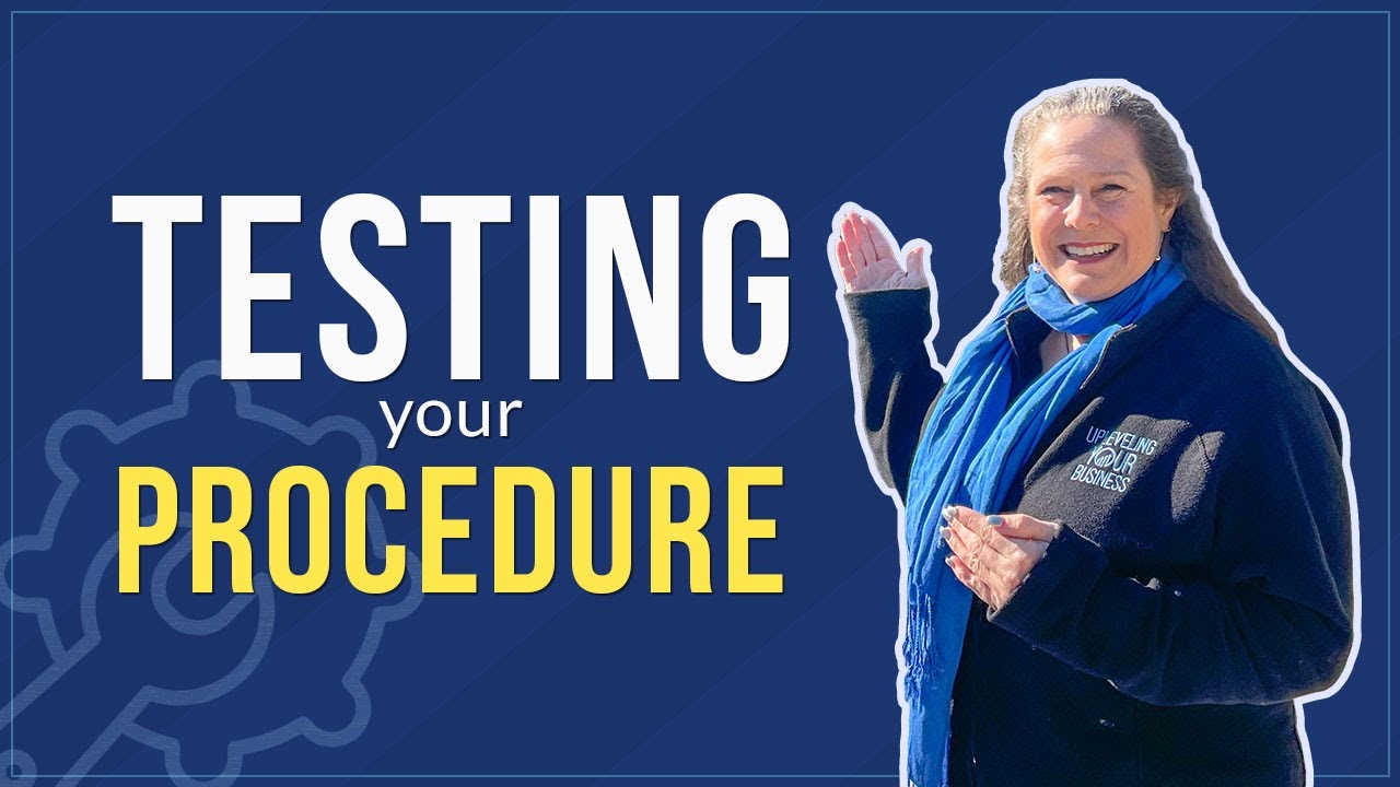 Tips for Testing Your Procedures - YouTube
