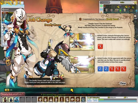 Elsword: Job Change IP to DC - YouTube