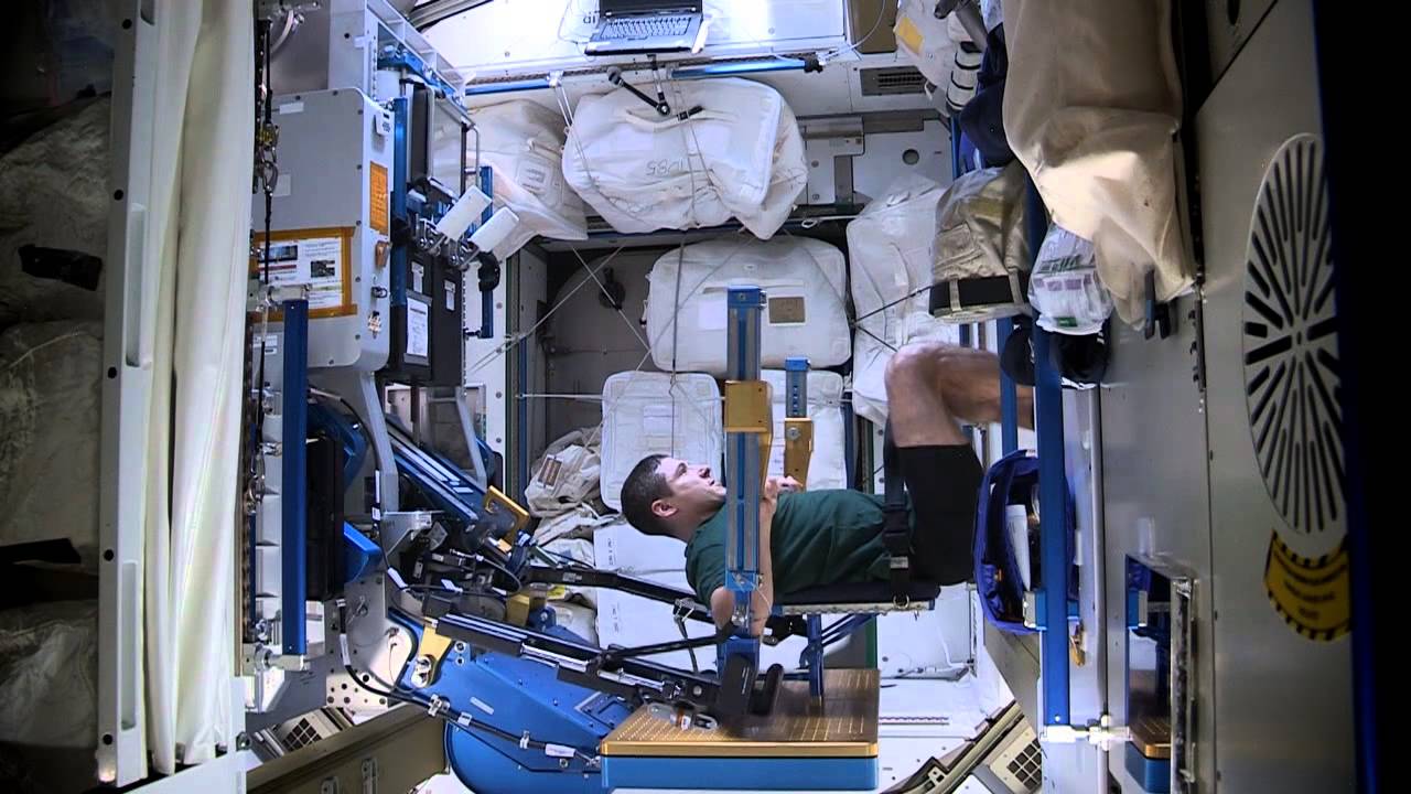 Astronaut Mike Hopkins: Workout in Space 3 - YouTube