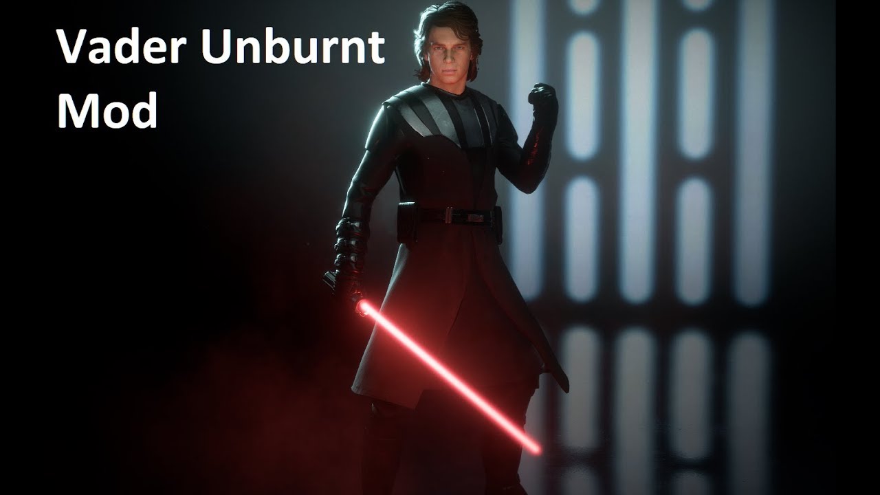 Vader Unburnt Mod | Star Wars Battlefront 2 - YouTube