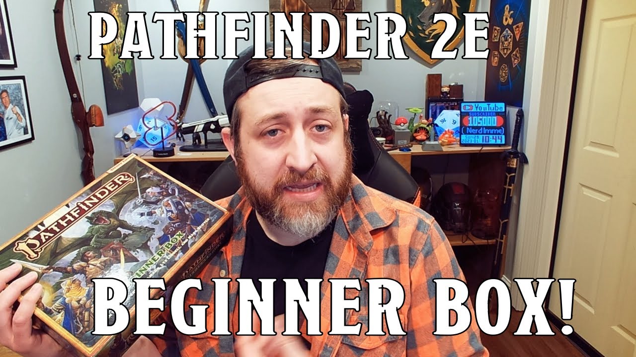 Pathfinder 2e Beginner Box Unboxing/Review | Nerd Immersion - YouTube