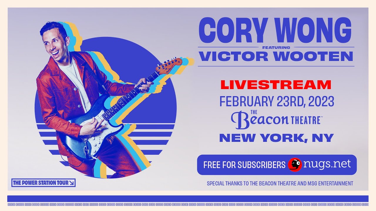 Cory Wong ft. Victor Wooten 2/23/2023 The Beacon Theatre, NY, NY - YouTube