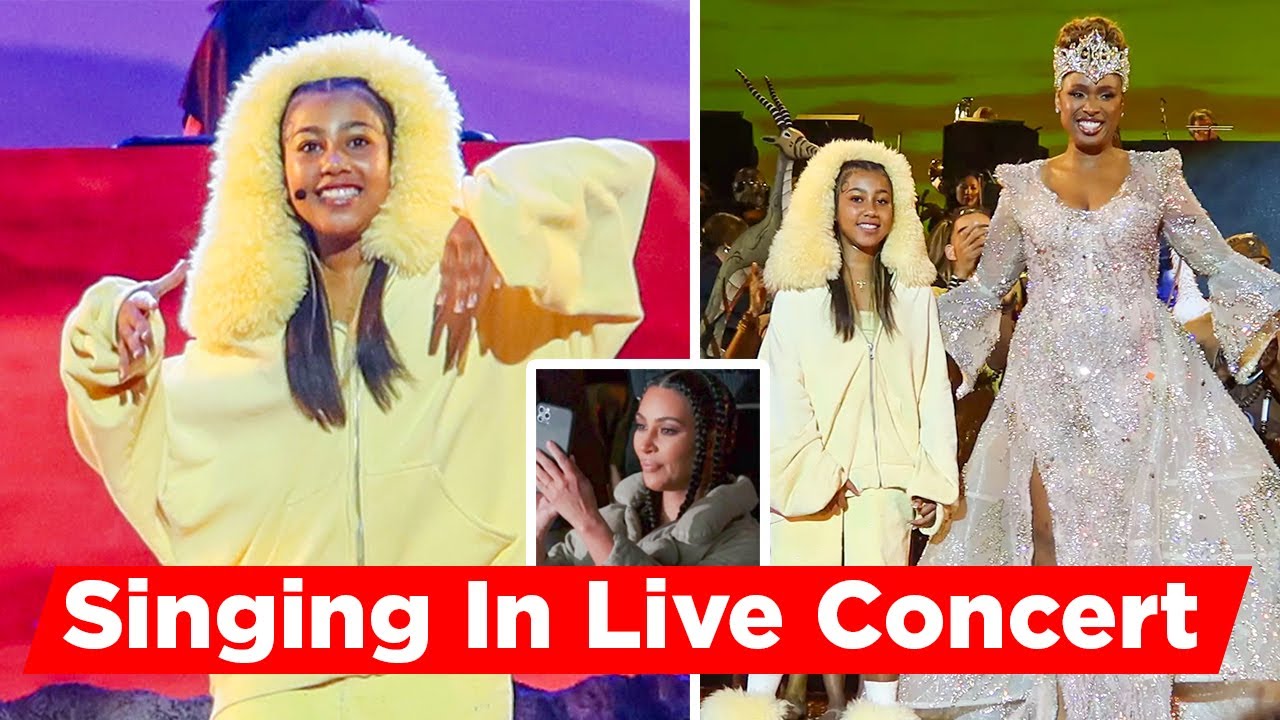 North West Singing Performs In The Lion King Live Concert - YouTube