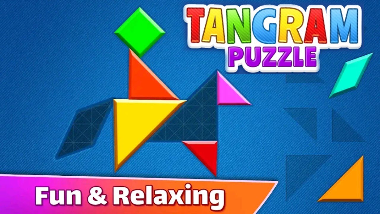 Tangram Puzzle: Polygrams Game levels 1 - 25 Playthrough - YouTube