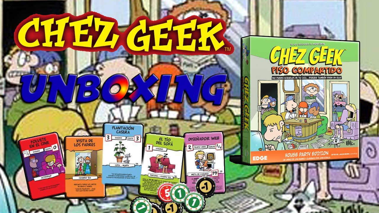 Chez Geek Piso Compartido- Unboxing Español- Tu Turno - YouTube