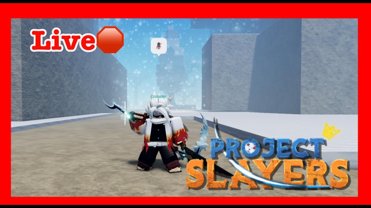 🔴LIVE ROBLOX Project Slayers Update 1.5 แจกของ!!!+ลงRaid Point!!+ลงRaid ...