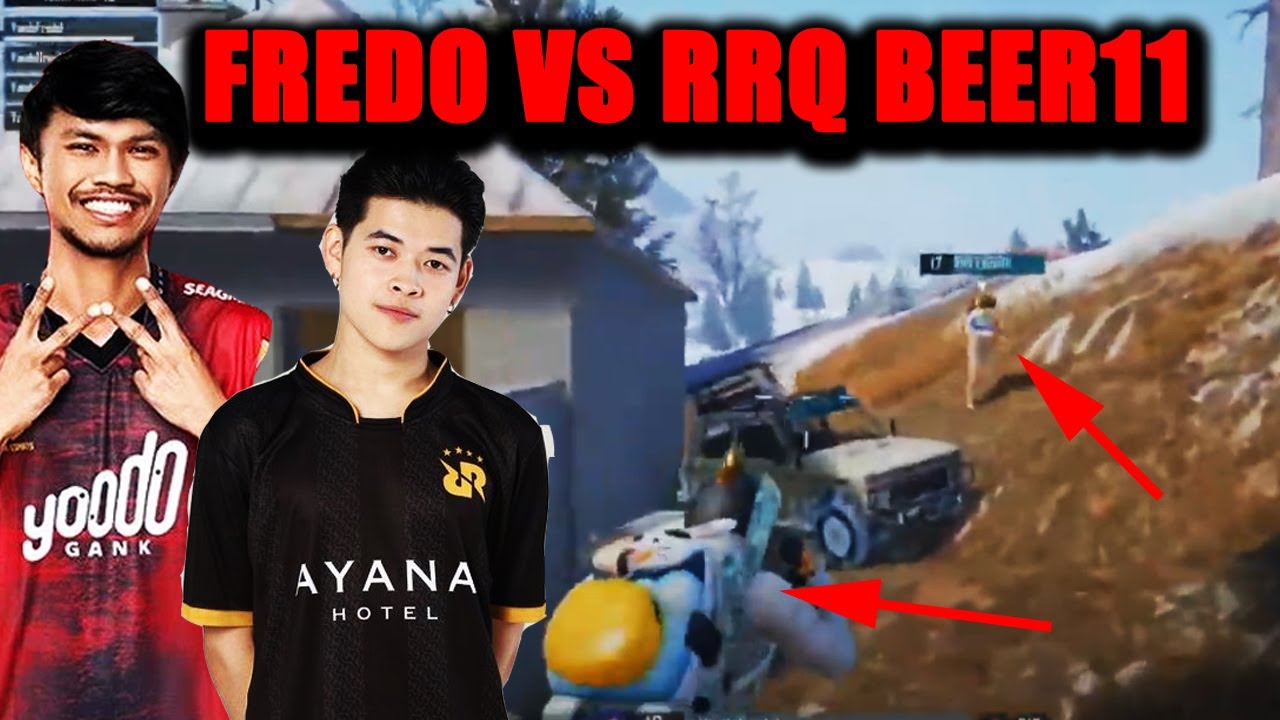 MENARIK : FREDO 1 VS 1 RRQ BEER | PMWL WEEK 1 DAY 1 | PUBG MOBILE - YouTube