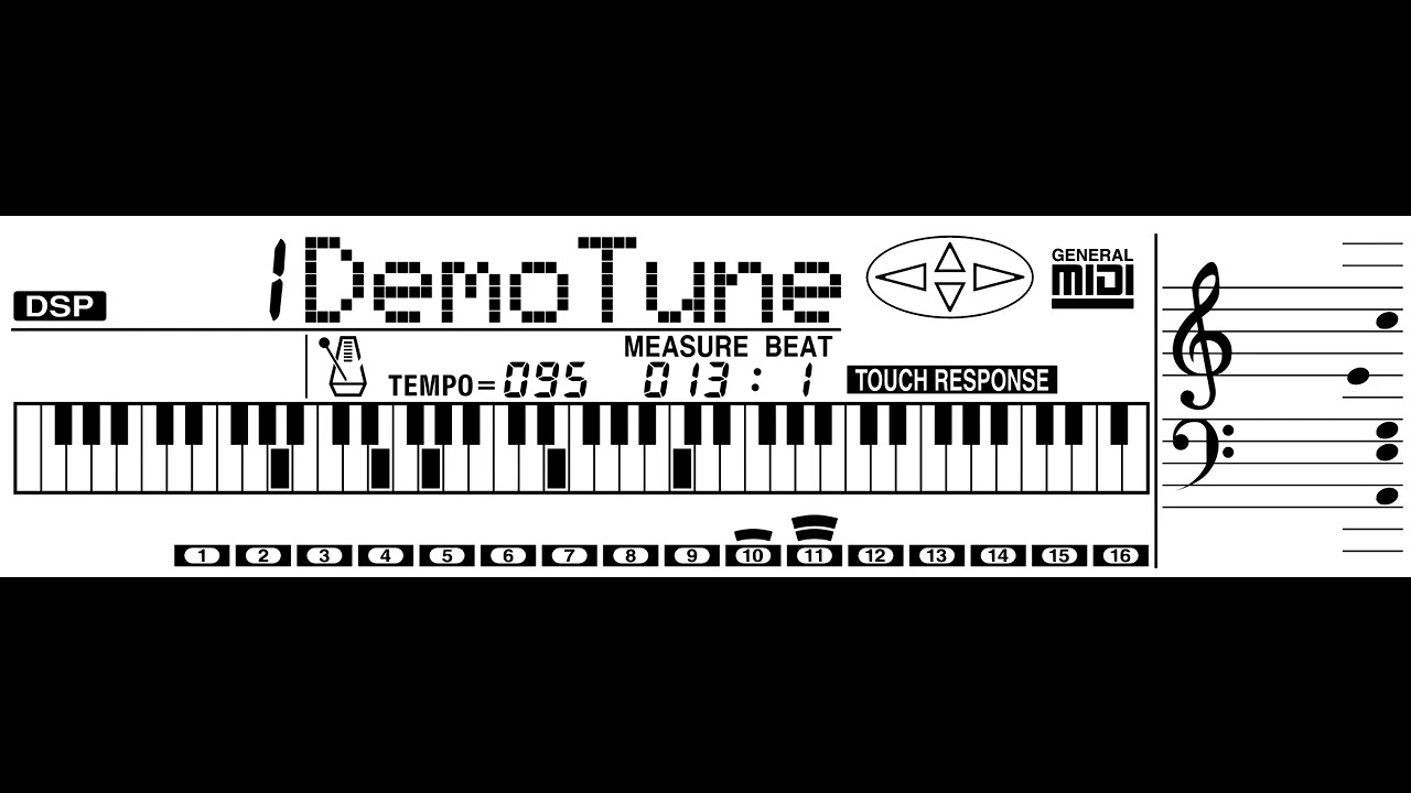 [MAME WIP] Casio WK-1800 demos (no reverb or filters) - YouTube