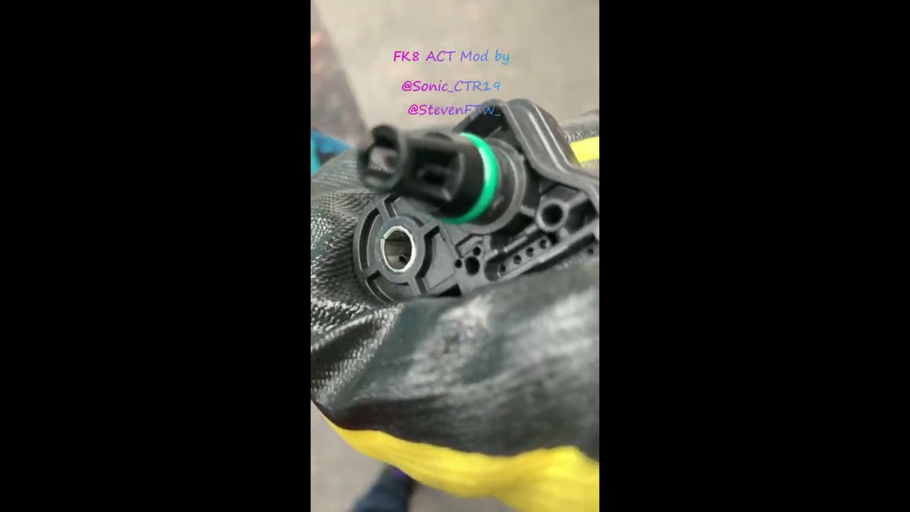 Civic Type R - FK8 ACT Sensor Mod - YouTube