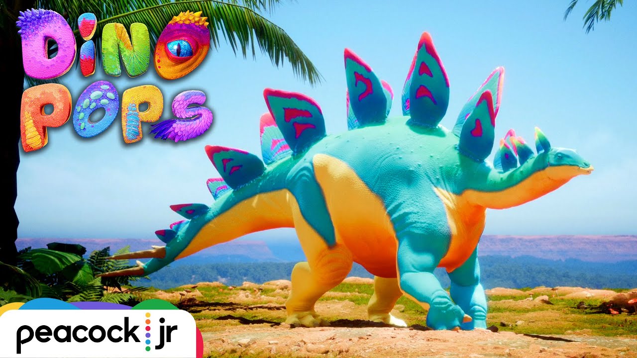 Let's Learn About the Show-Off Stegosaurus | DINO POPS - YouTube