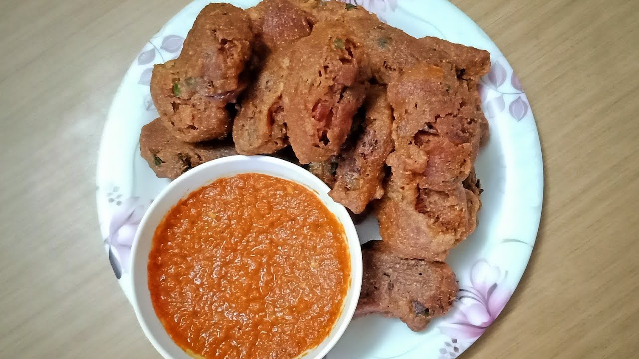 সুজির পকোড়া | Suji'r Pakora | Crispy Sooji /Semolina Pakoda | Easy ...