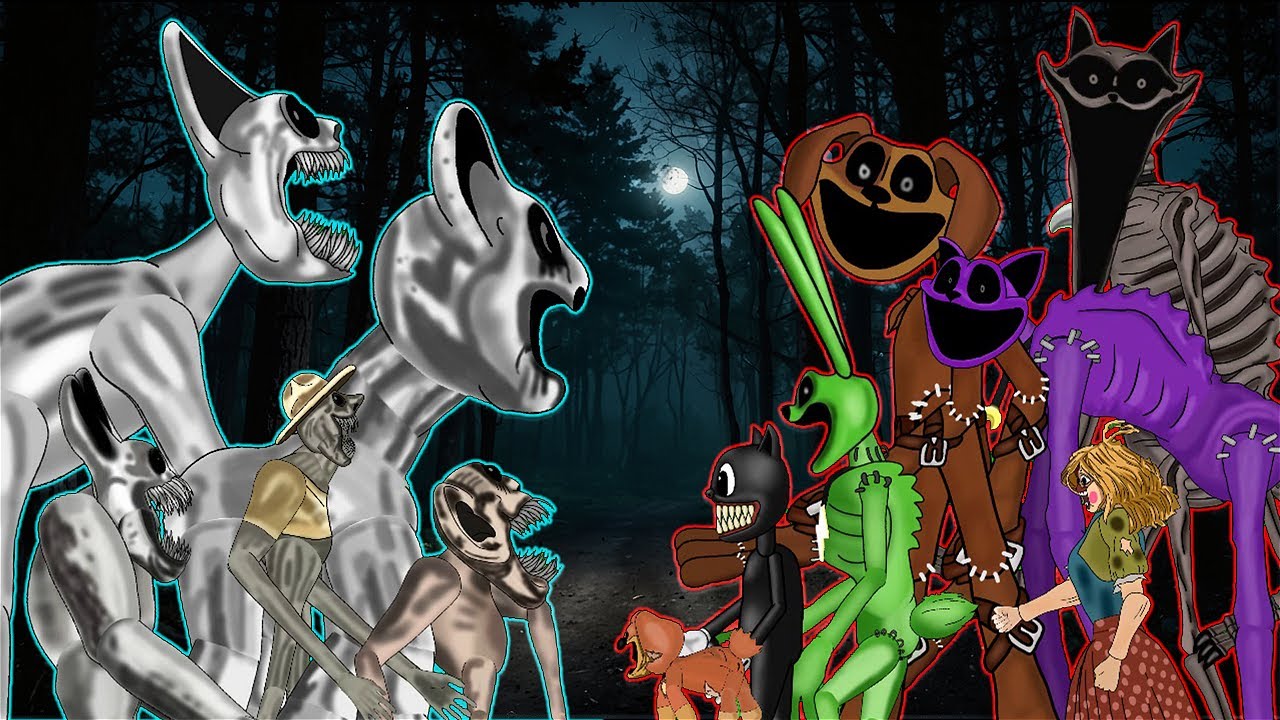 Catnap, Dogday, Cartoon Cat, Hoppy Hopscotch Vs Zoonomaly, Zookeeper ...