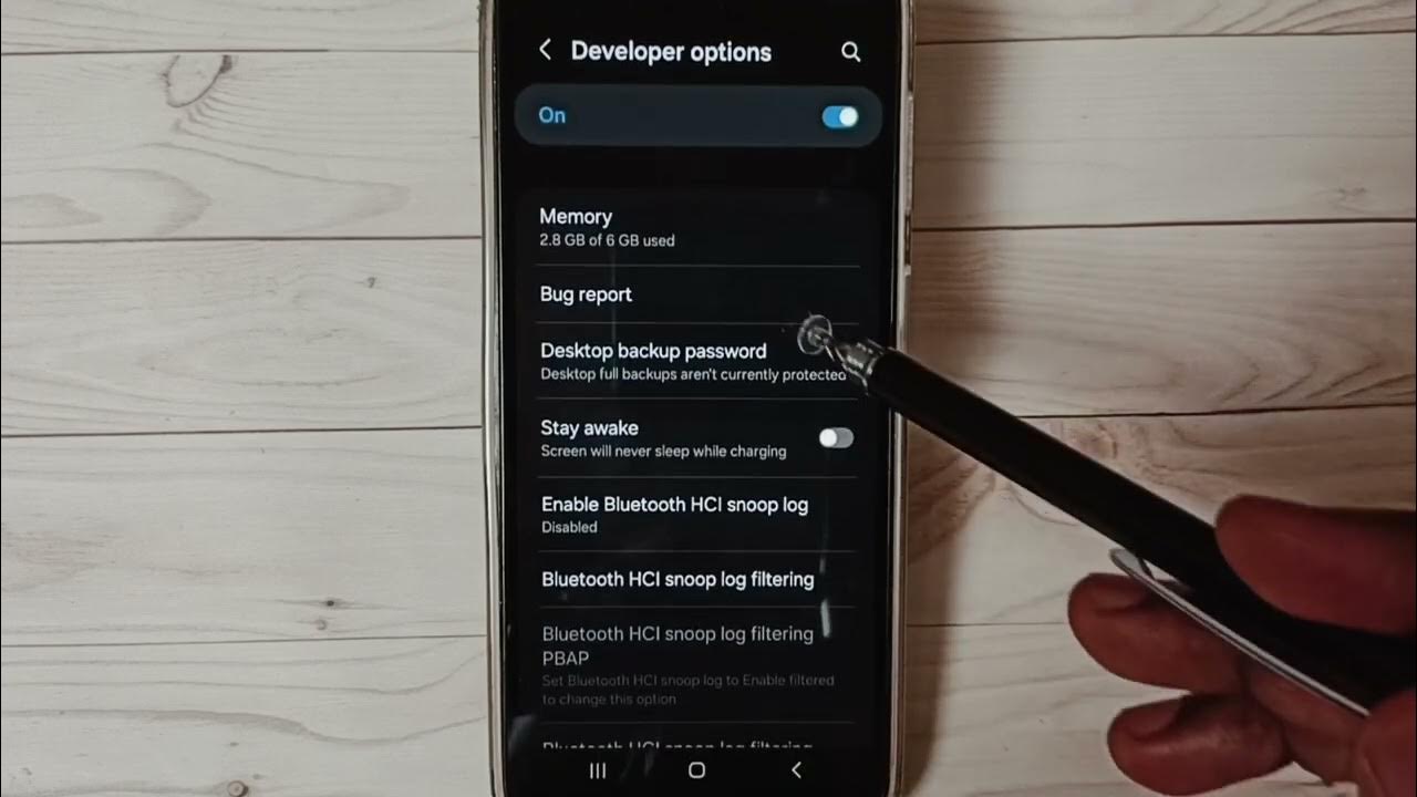 Samsung Galaxy M14 : How to Enable / Disable USB Debugging Mode - YouTube
