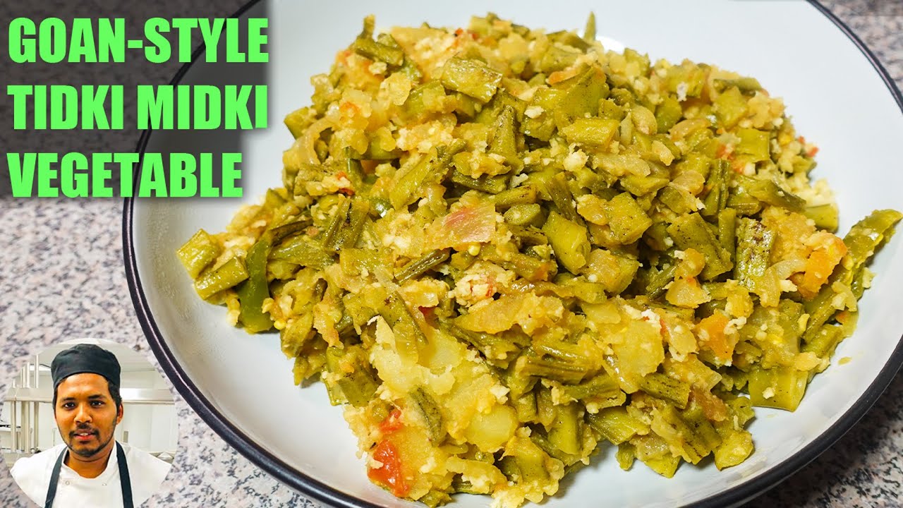 Cluster Beans or Tidki Midki Goan Style | Goan Vegetable Recipe | Ivon ...