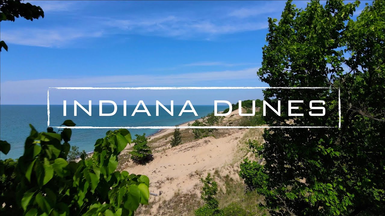 Indiana Dunes | 4K Drone Video - YouTube