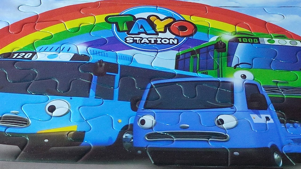 PLAY TAYO CAR PUZZLE - YouTube