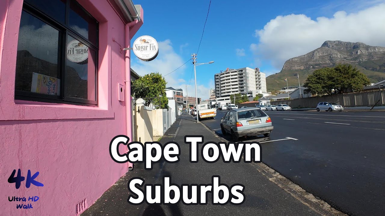Cape Town 4K - Walk, Suburbs - Salt River and Observatory - #walking ...