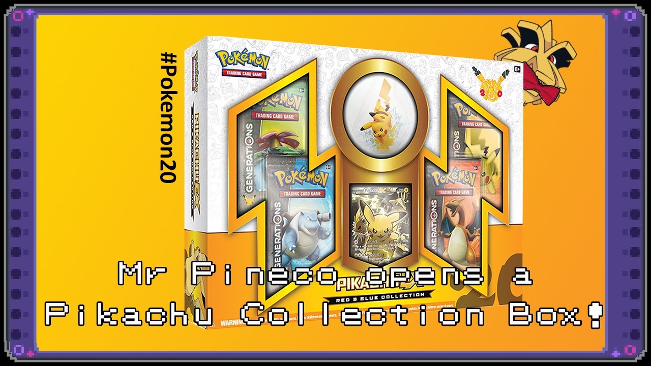 Pikachu Generations Collection Box -MR. PINECO!?!?! #ronarcorruption # ...