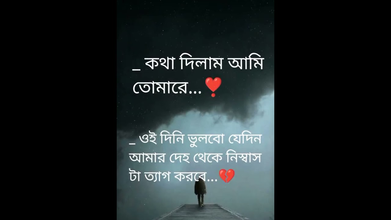 তোমাকে ওইদিনি ভুলবো 💔 কষ্টের কথা || কষ্টের স্টাটাস || koster kotha ...