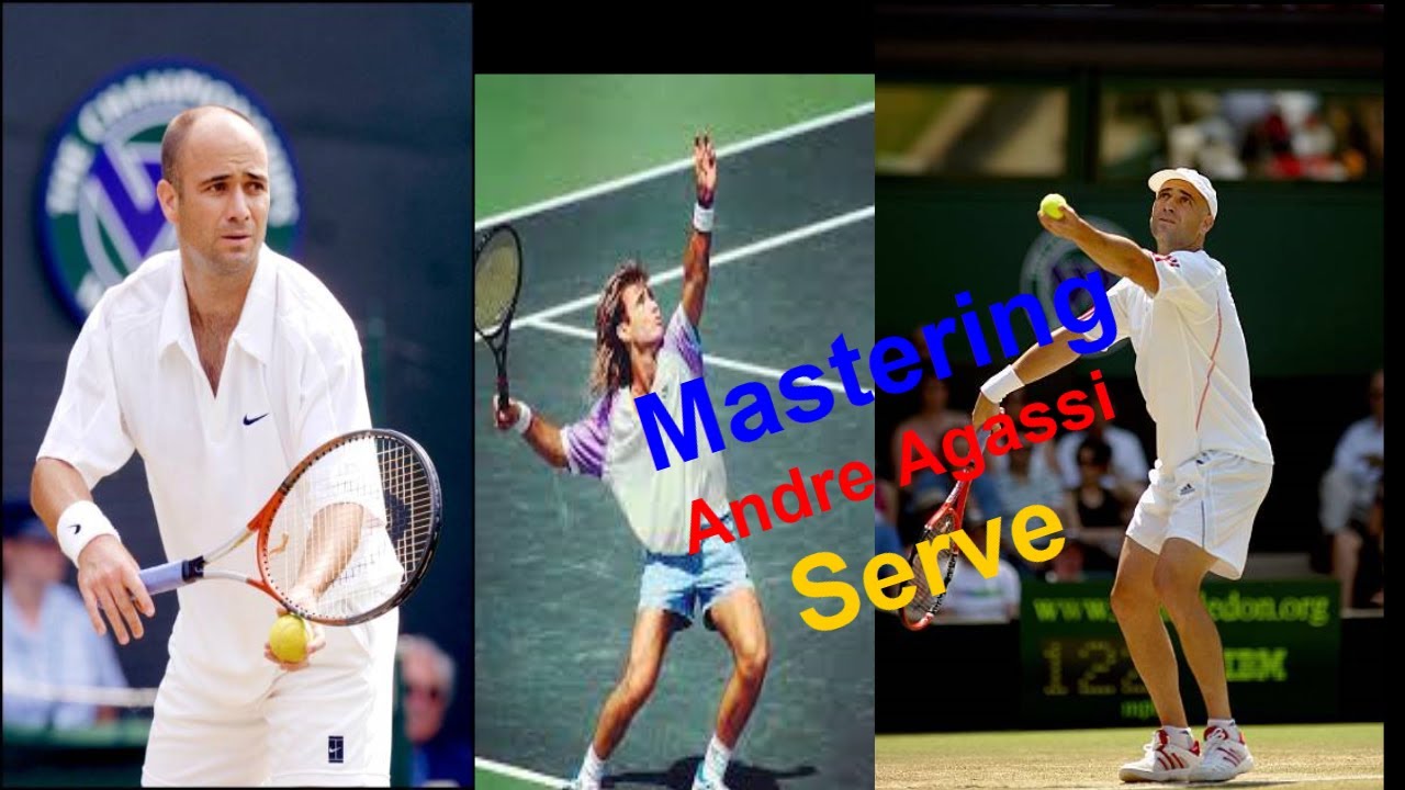 The Perfect Tennis Serve Technique | Andre Agassi - YouTube
