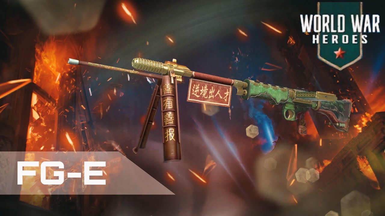 FG-E Machine Gun | World War Heroes | - YouTube