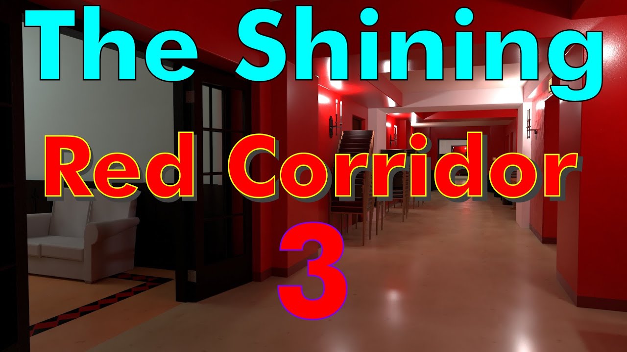 The Shining Red Corridor 3 - PANORAMIC - YouTube