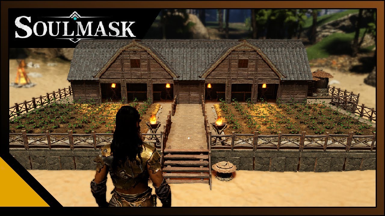 Soulmask: Farmhouse - Mid Game (Build Guide) - YouTube