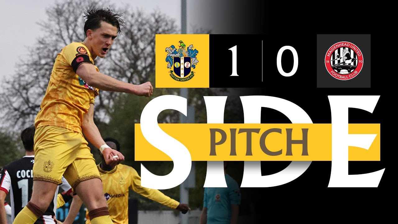 U’s Pitch Side View - Maidenhead United 16/11/24 VNL - YouTube