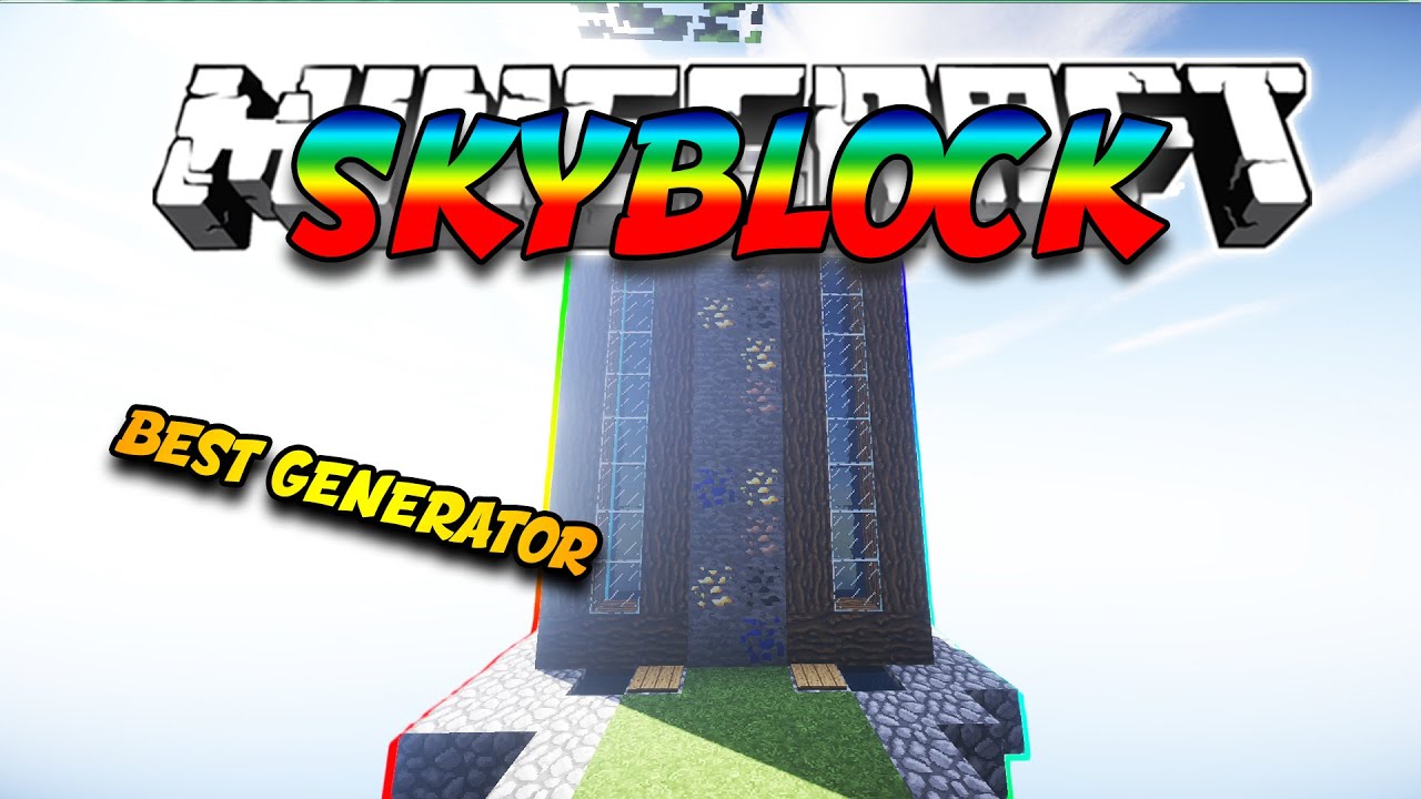 BEST ORE GENERATOR EVER Minecraft SKYBLOCK 9 W LandonMC YouTube best-ore-generator-ever-minecraft-skyblock-9-w-landonmc-youtube