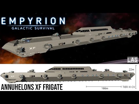 Empyrion Galactic Survival SUPERYACHT to FRIGATE, Militarized Version ...
