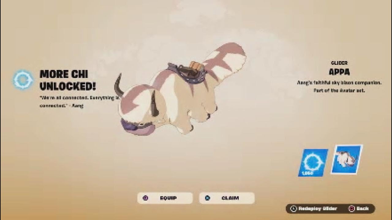 Fortnite - Fortnite Appa Glider Unlocked! - YouTube