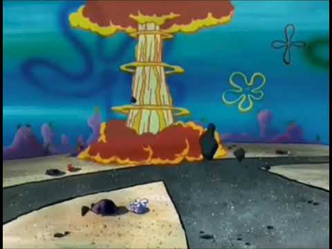 Mr Krabs blows up the safe & sound chum bucket - YouTube
