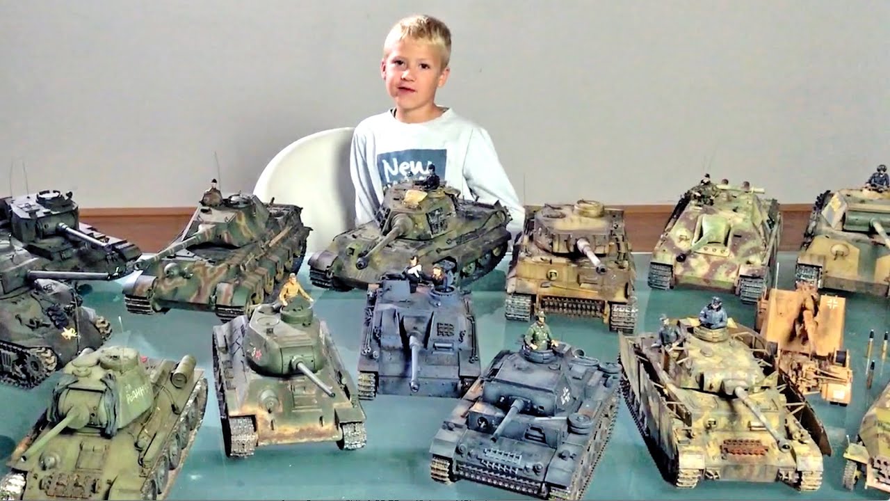 Panzermuseum Munster - Jack (5) erklärt die Panzer-Welt und zeigt seine ...