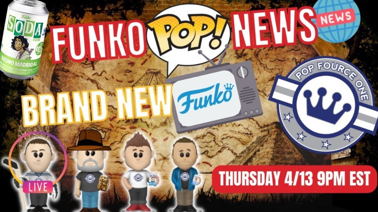 FUNKO NEWS! Let's Talk Everything Funko On Pop Fource One LIVE! - YouTube