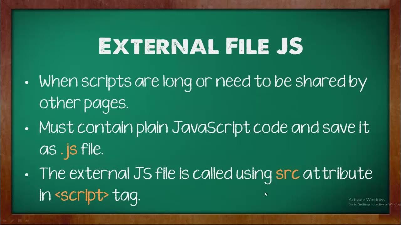 Understanding JavaScript Session 2 Overview of JavaScript - YouTube