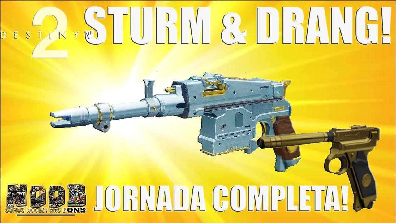 Destiny 2 - Arma Exótica Sturm: Jornada Completa - Noobons - YouTube