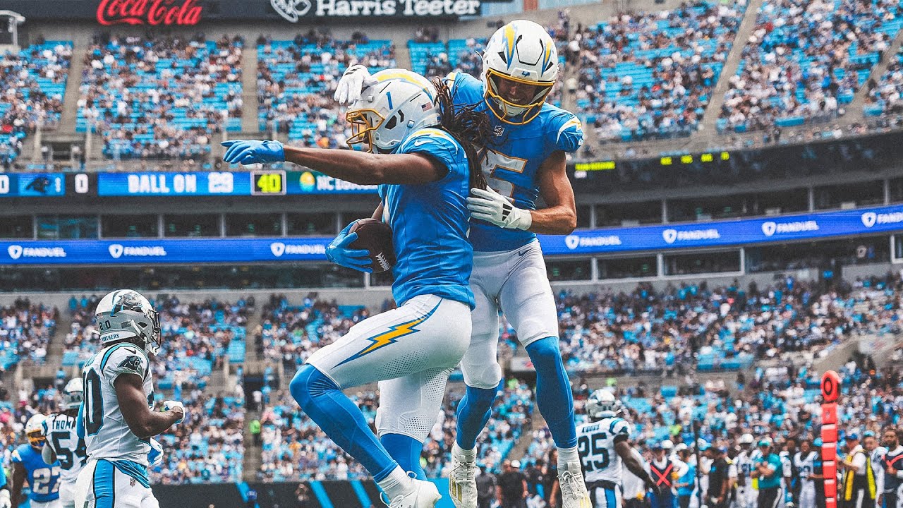 Chargers Week 2 Highlights vs Panthers | LA Chargers - YouTube