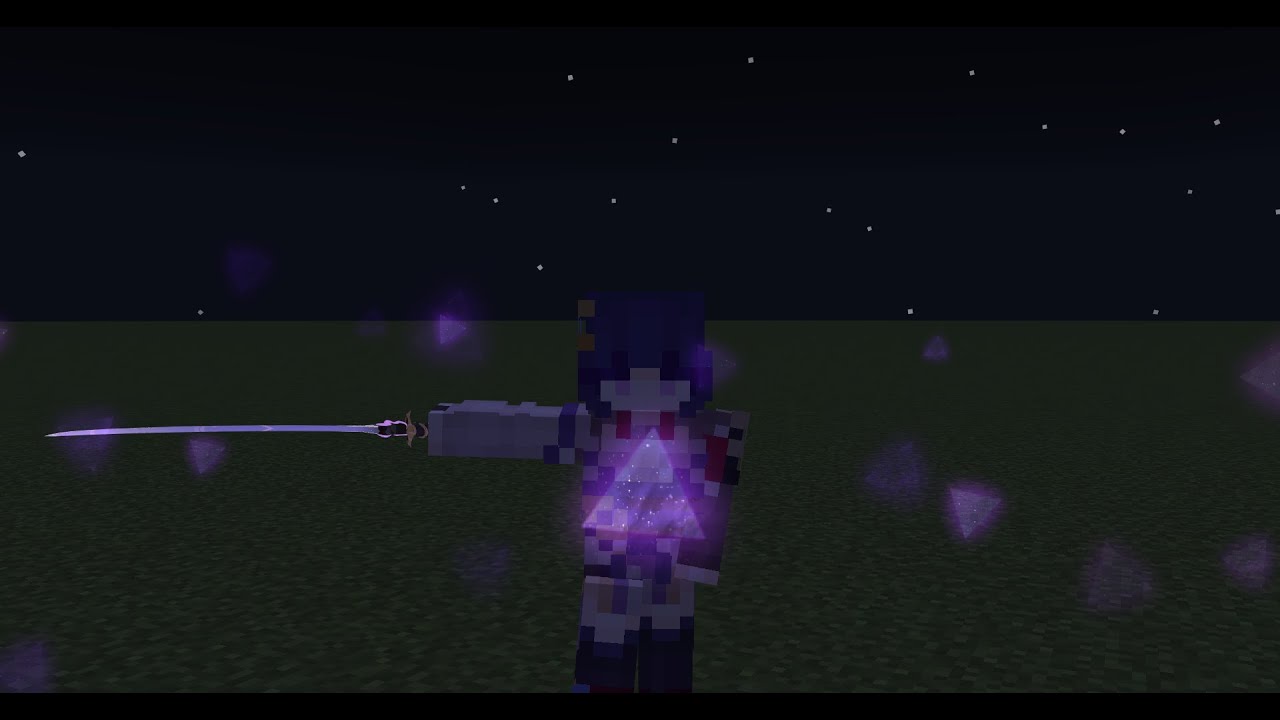 Minecraft Raiden Shogun - Addon test - YouTube