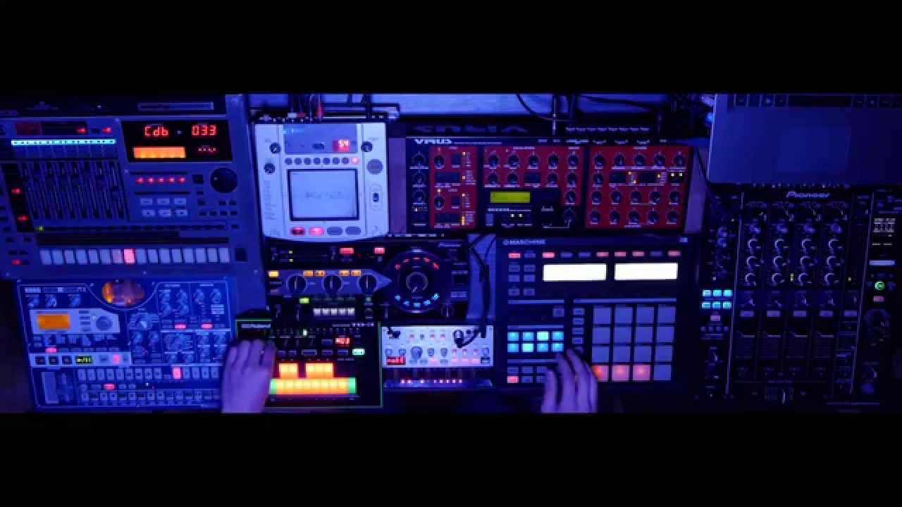 [HD] Techno Acid - Roland Aira TB- 3, Roland Mc-808, Korg EMX, Volca ...