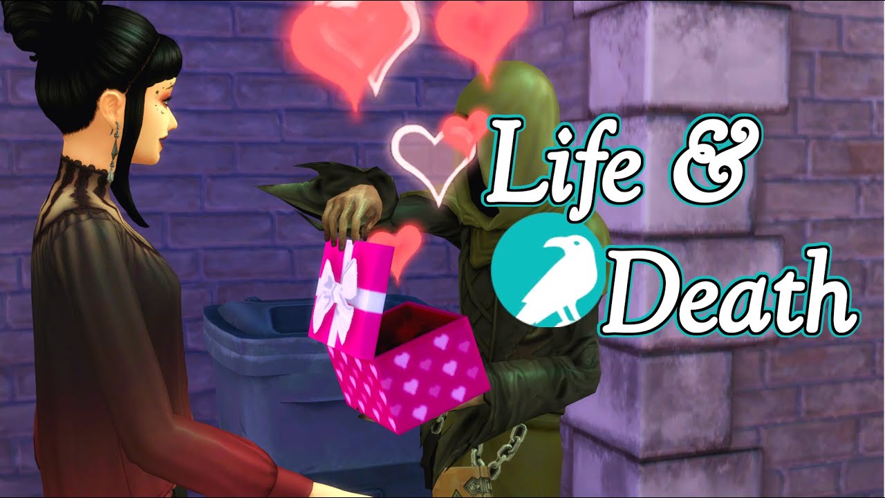 Falling in love with the Grim Reaper? ~ The Sims 4 Life and Death (Part ...