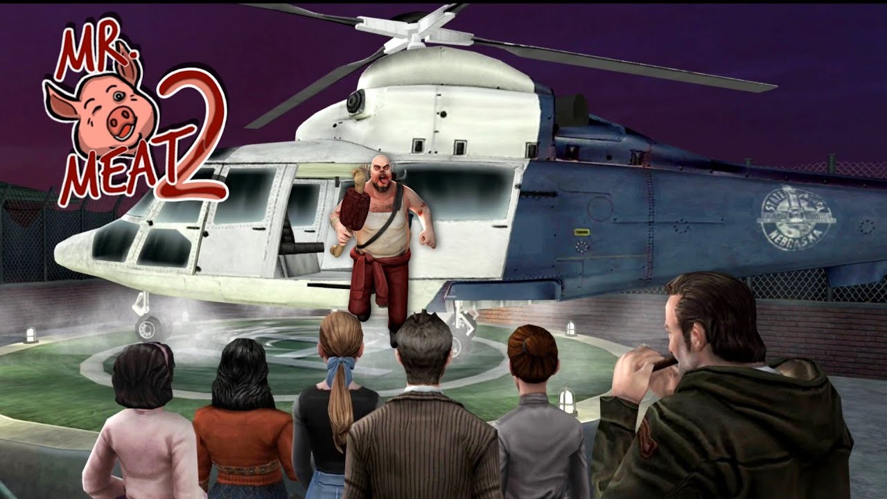 Mr Meat 2 Helicopter Escape Full Gameplay - YouTube