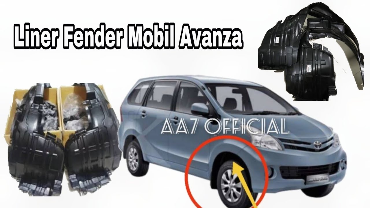 Cara Pemasangan Liner Fender Mobil Avanza - YouTube