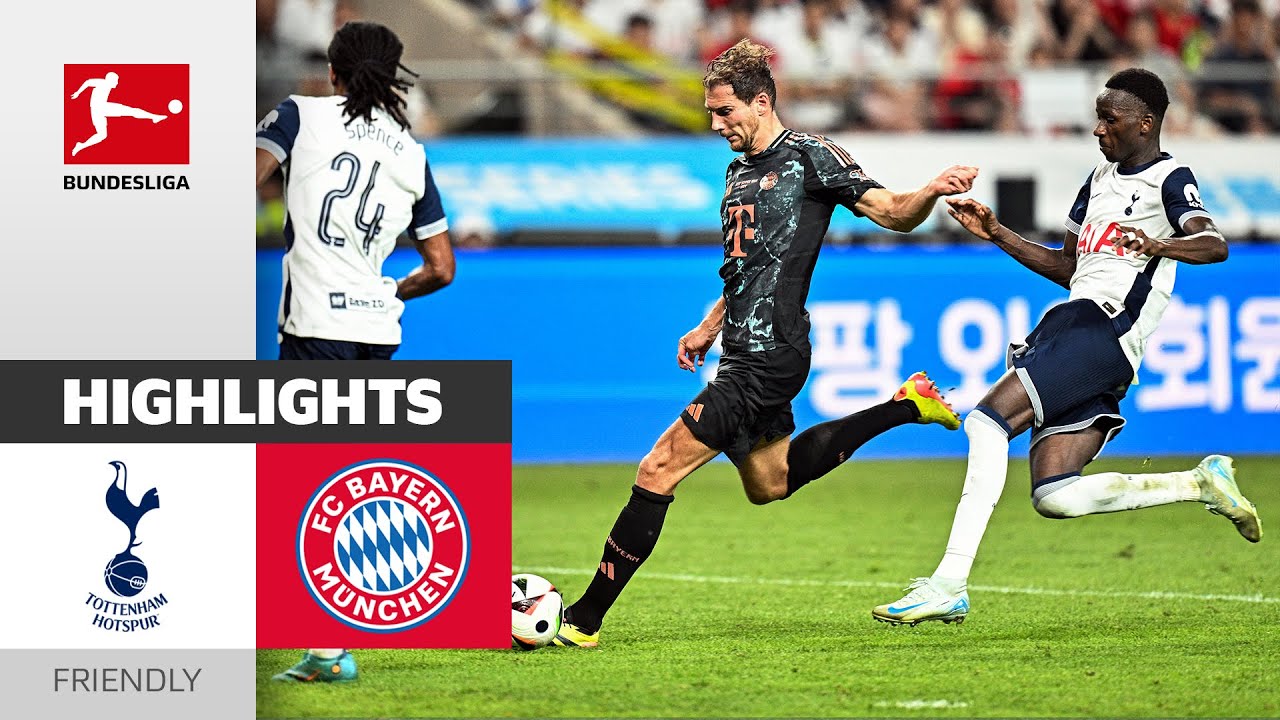 Bayern Defeats Tottenham 2-1 in Thrilling Pre-Season Clash! | FC Bayern ...